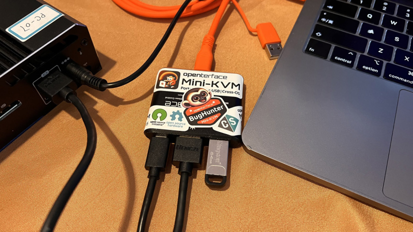 Turn Your Laptop into a KVM Console using Mini-KVM